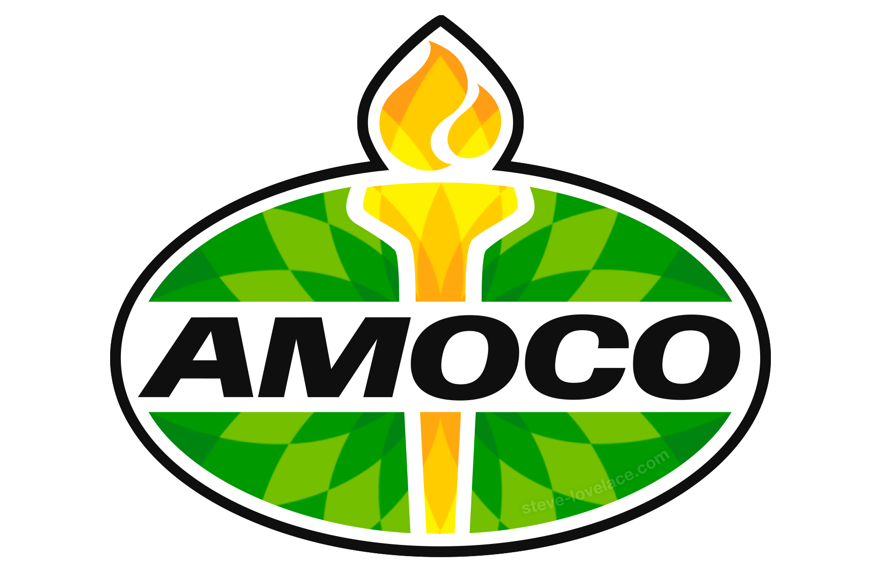 Defunct Designs The Amoco Logo Steve Lovelace